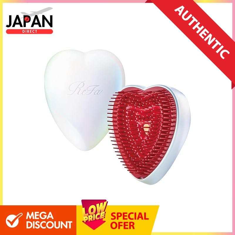 ReFa HEART BRUSH ReFa HEART BRUSH (Aurora White) | Shopee Malaysia