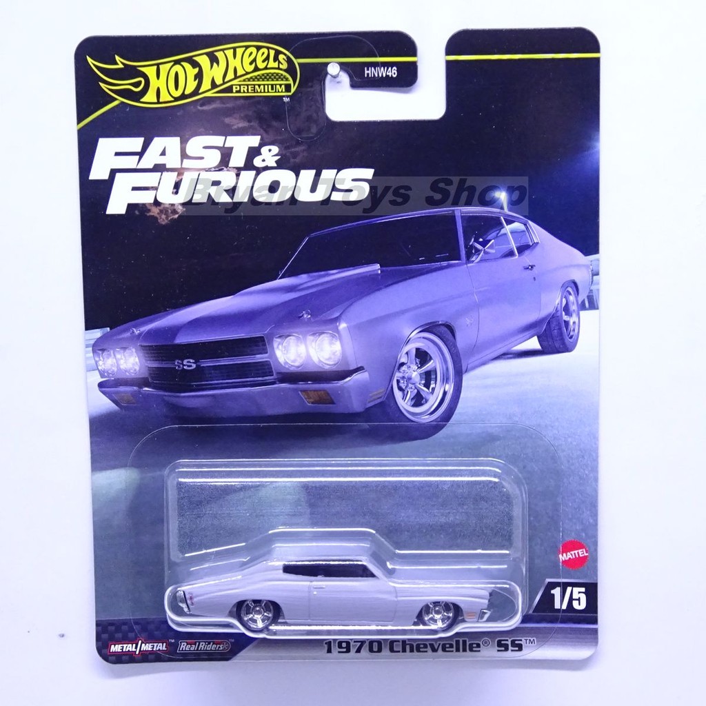 Hot Wheels Premium Fast & Furious 1970 Chevelle SS Abu Diecast Car ...