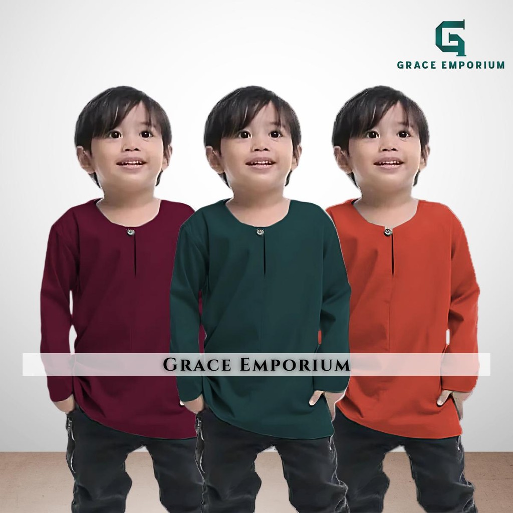 KURTA BUDAK NEW ARRIVAL 2025 RAYA COLLECTION BY GRACE EMPORIUM | Shopee ...