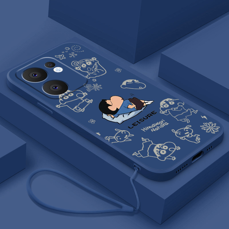 OPPO Reno 13F 5G reno13F RENO13 F 5G Leisure Crayon Shin-chan Rubber ...