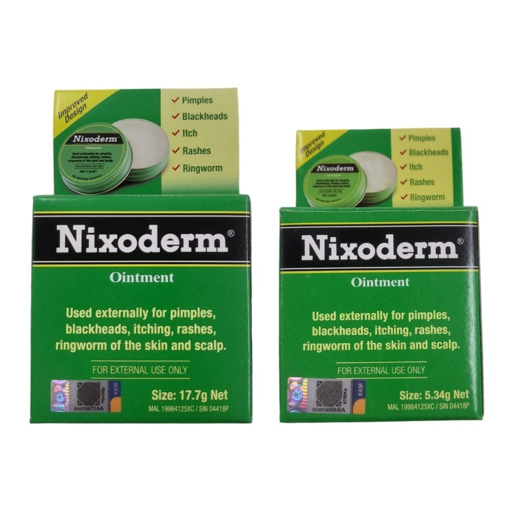 NIXODERM OINTMENT 5.34G (EXP:10/2025) | 17.7G (EXP:03/2025) | Shopee ...