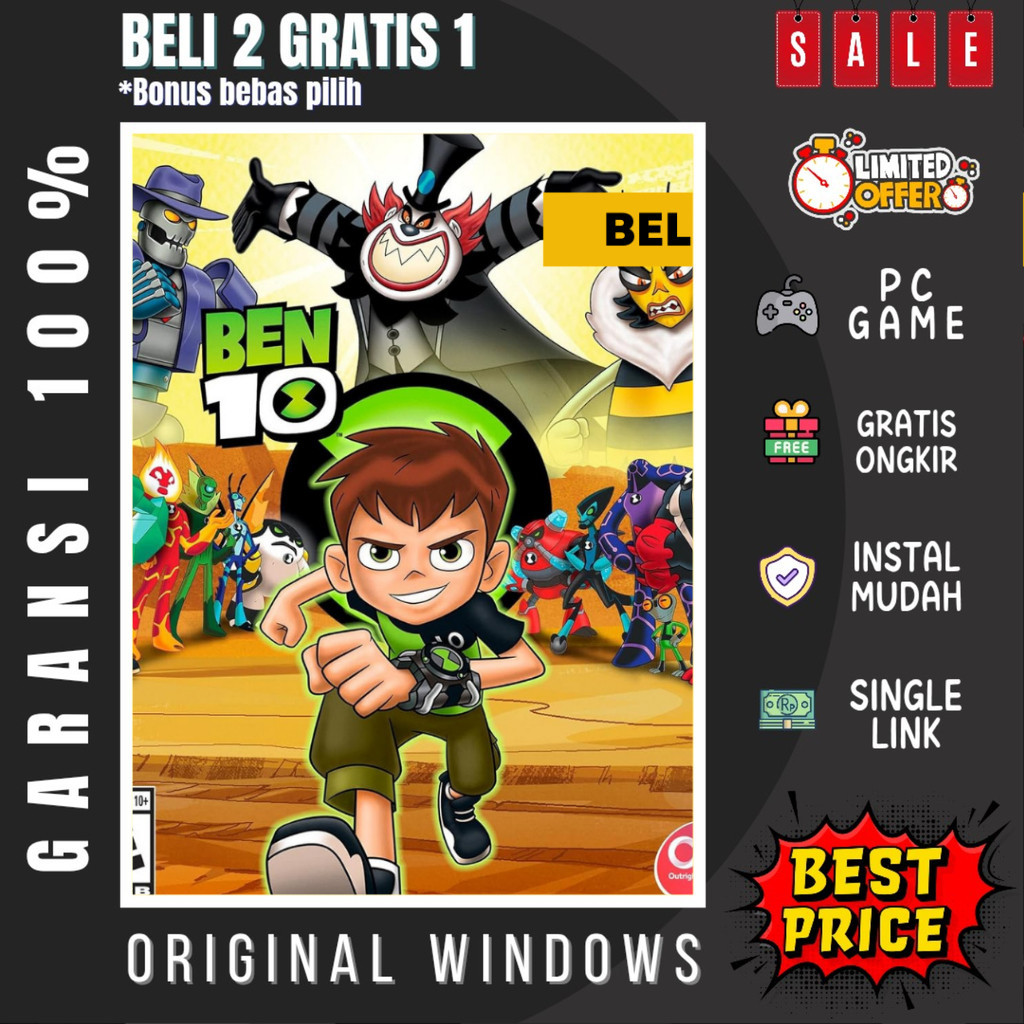 Ben 10 - PC GAMES - LAPTOP GAMES - PC GAMES - BUY 2 GET 1 FREE ...