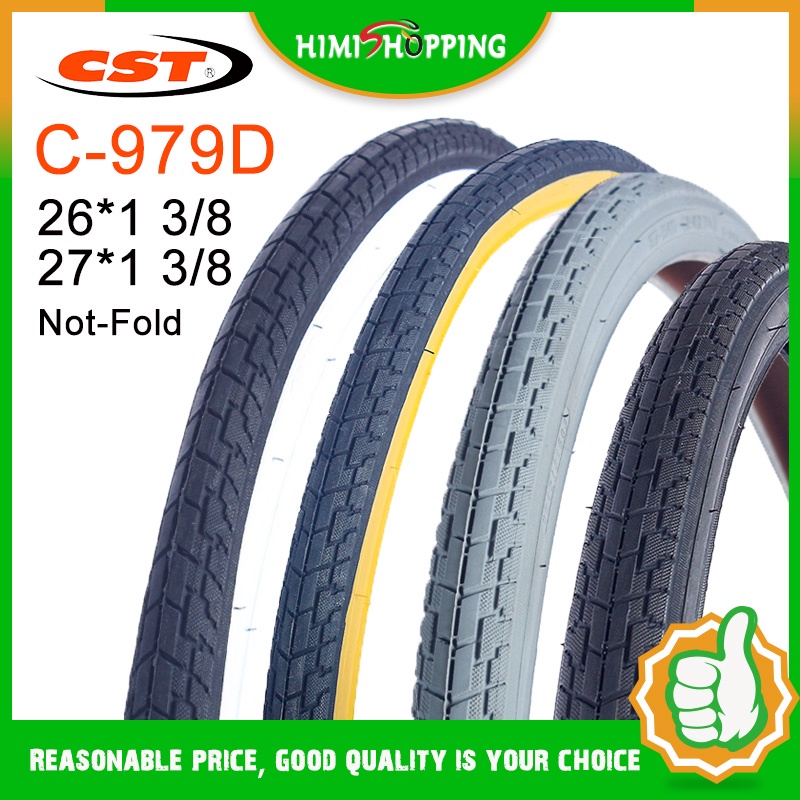 1PC CST MTB bicycle tires 24*1 3/8 26*1 3/8 27.5*1 3/8 tyres mountain ...