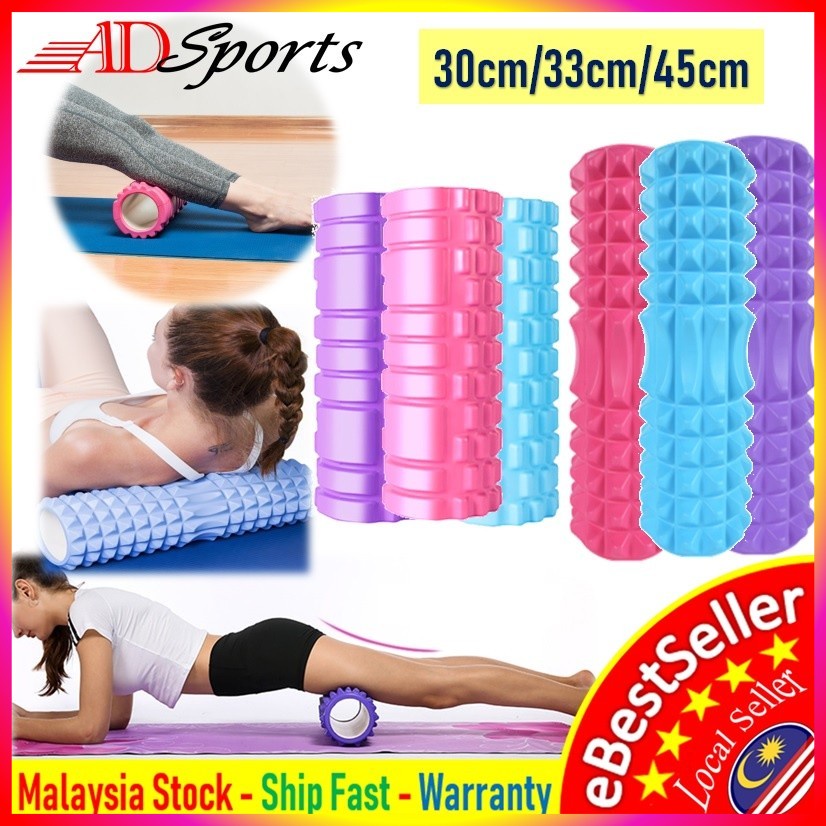 🔥🔥ADSPorts 33cm/45cm Eva Yoga Column Hollow Yoga Foam Pillar Fitness ...