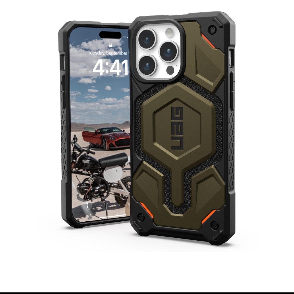 UAG Monarch Pro Case for iP 15 pro max 15 plus Series - Kevlar | Shopee ...