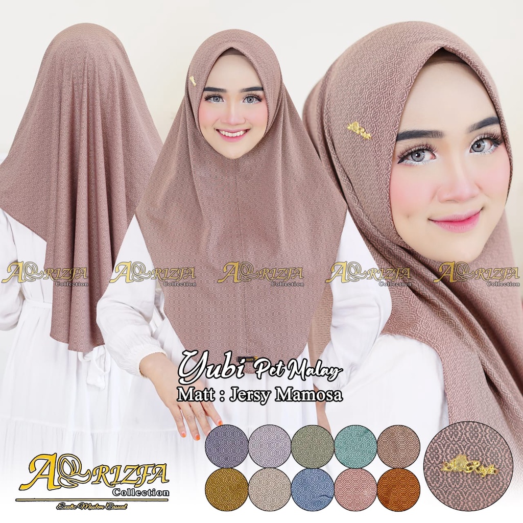 Yubi Pad Malay Instant Hijab By Ar-Rizfa | Shopee Malaysia