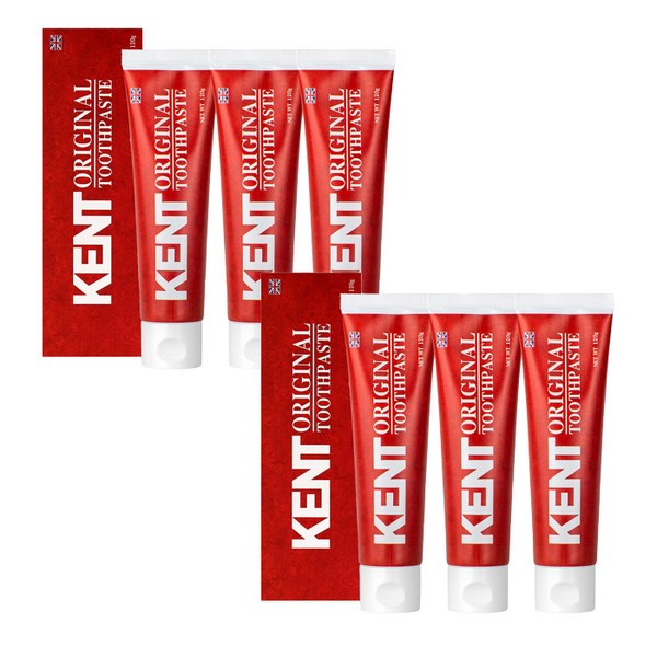 Kent Original Toothpaste 6 packs, 120g Korean toothpaste | Shopee Malaysia