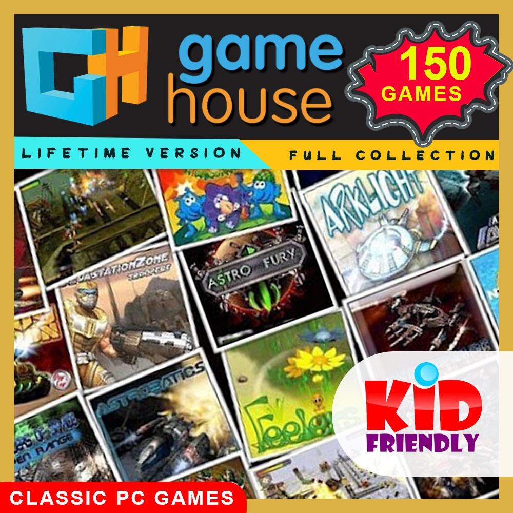 GameHouse 150 Classic Games Collection for PC Games | Shopee Malaysia