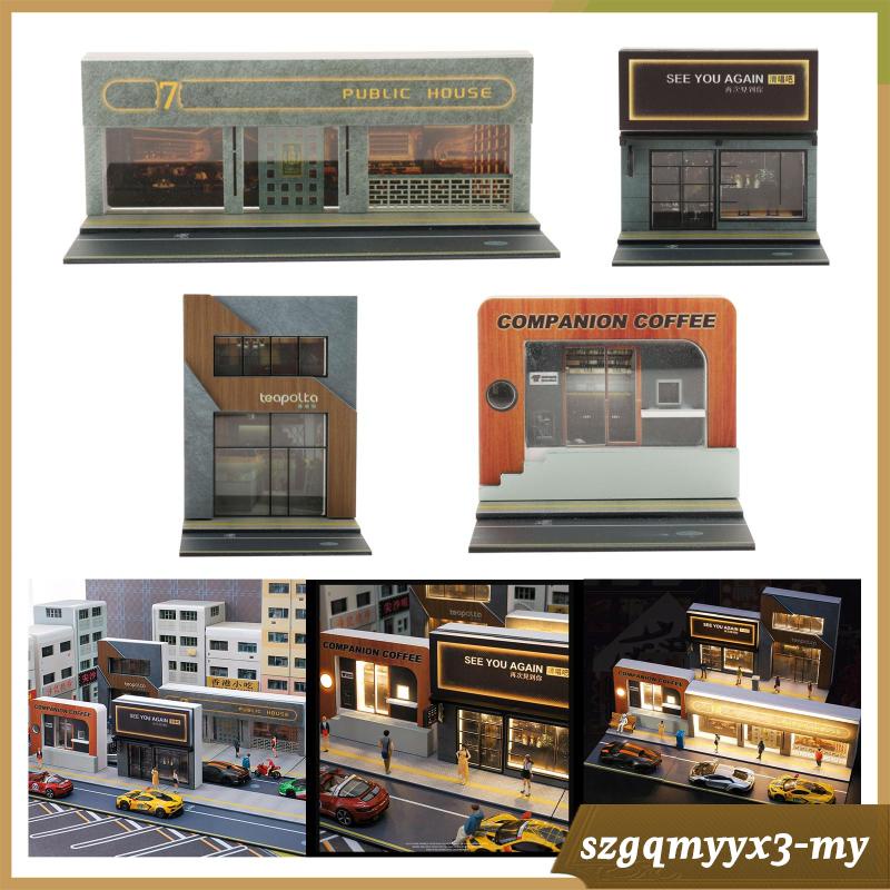 [ Diorama Landscape Display for 1/64 Model Cars, Background Decoration ...