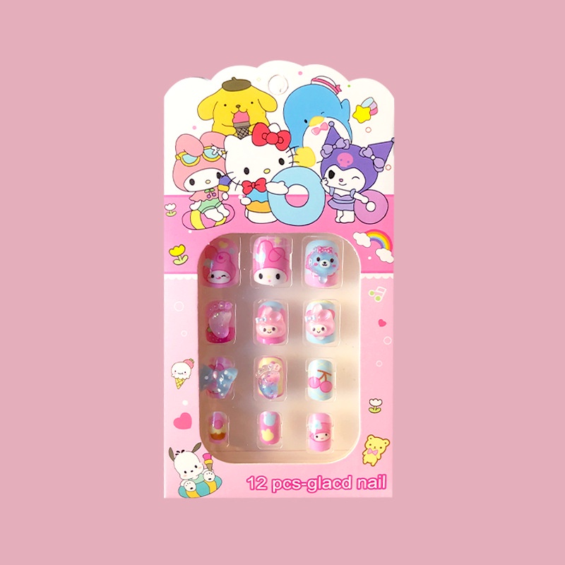 Sanrio Melody Kuromi Cinnamoroll Pom Pom Purin Pochacco Stellalou Girls ...