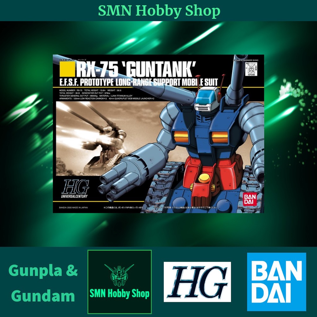 HG 1/144 RX-75 Guntank/Gun Tank 007 Gunpla Gundam Toys Plastic Model ...