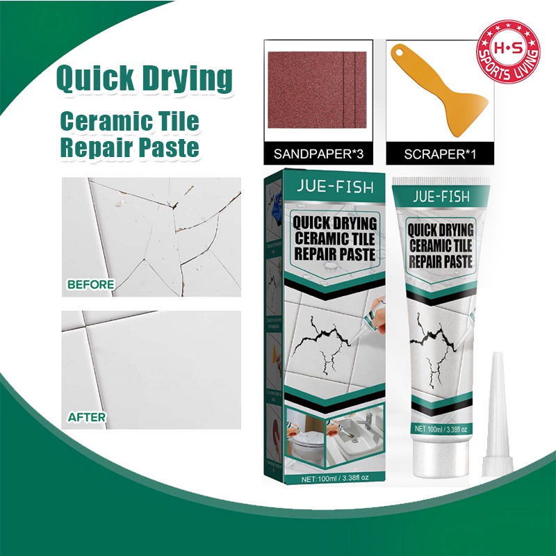 Ceramic Repair Paste Floor Tile Adhesive Tile Repair Agent Tub Tile and ...