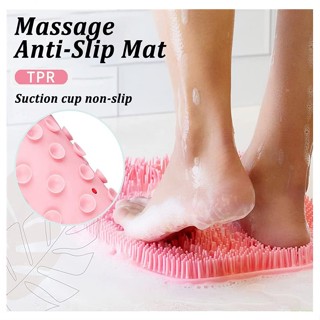 Back & Foot Scrubber Anti-slip for Lazy Wash Feet Cleaner Brush ...