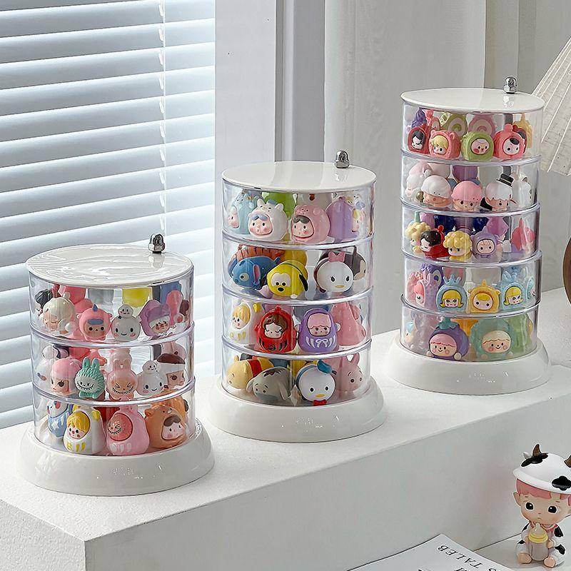 Storage Storage Box Acrylic Bubble Mart Mystery Box Display Stand ...