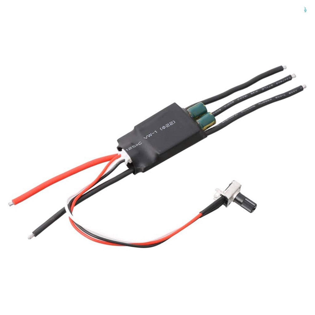 DC 7-24V 200W BLDC 3 Phase Brushless ESC Motor Driver Hallless DC Motor ...