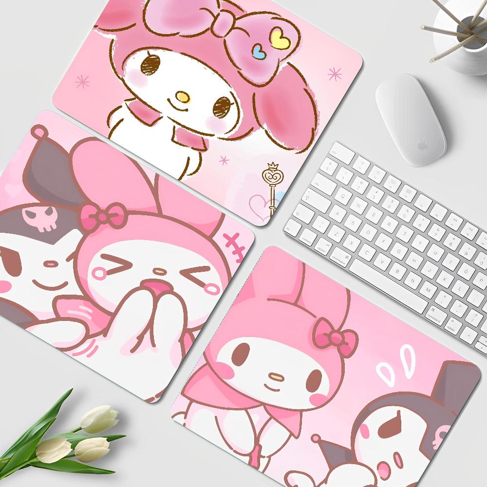 Sanrio Melody Lucu untuk Mousepad Small Office Computer Desk Mat Table ...
