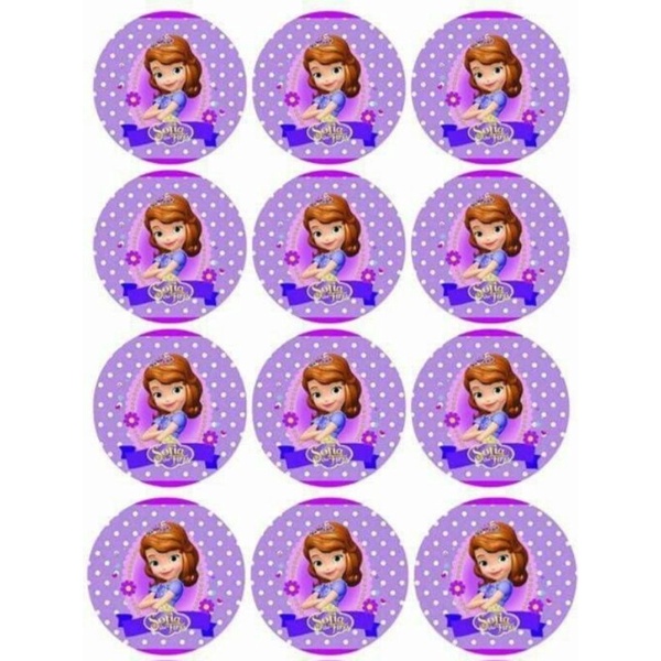 Sofia The First Cake Topper Customized | Shopee Malaysia