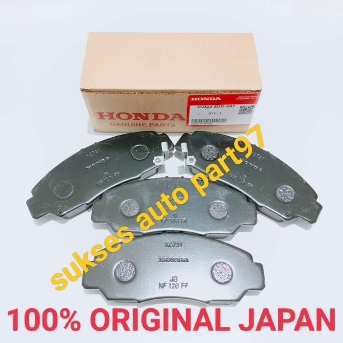 Original Honda Civic FD Civic FB Accord front brake pads | Shopee Malaysia