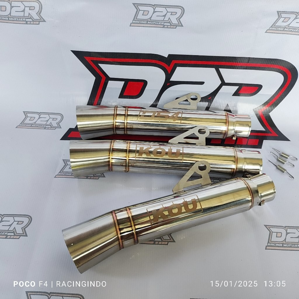 Ds4 super open kou mahachai exhaust Cylinder canister inlet 51mm kou ...