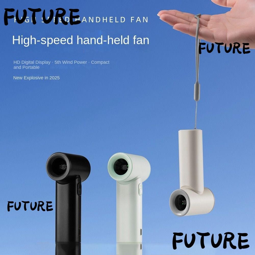 HL-FUTU Battery Operated Fan, High-Speed 3000mAh Portable Handheld Fan ...
