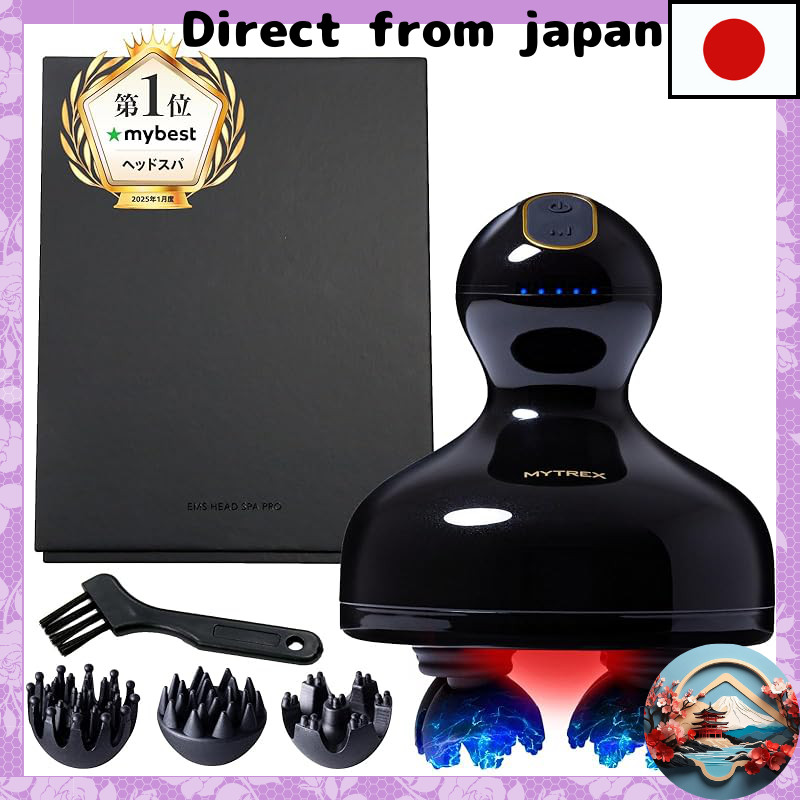 MYTREX EMS HEAD SPA PRO - Electric Scalp Brush for Scalp Care and Facial Care, Scalp Cleansing ...