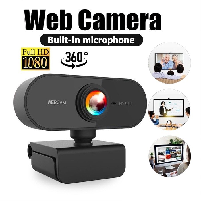 1080P Autofocus HD Webcam with Microphone for PC, Laptop, Video ...