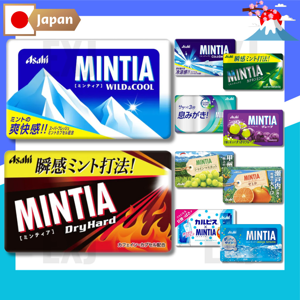 Asahi Mintia mint flavor tablets 50 grains [Direct From Japan] | Shopee Malaysia