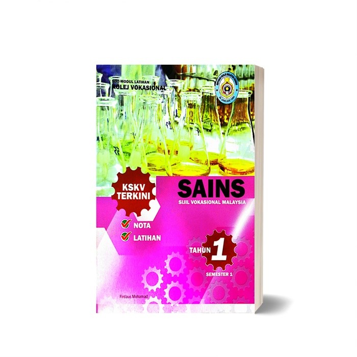 Siri Modul Latihan Kolej Vokasional: Sains Tahun 1 Semester 1 | Shopee Malaysia