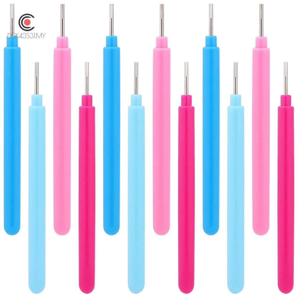 12 Pieces Paper Quilling Tools Slotted Kit Rolling Curling Quilling ...
