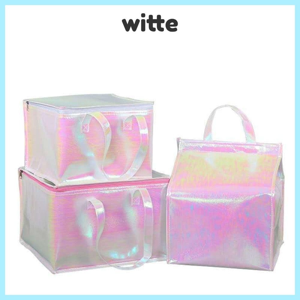 WITTE Cooler Bag Ice Storage Box Outdoor Boxes Foldable Aluminum Foil ...