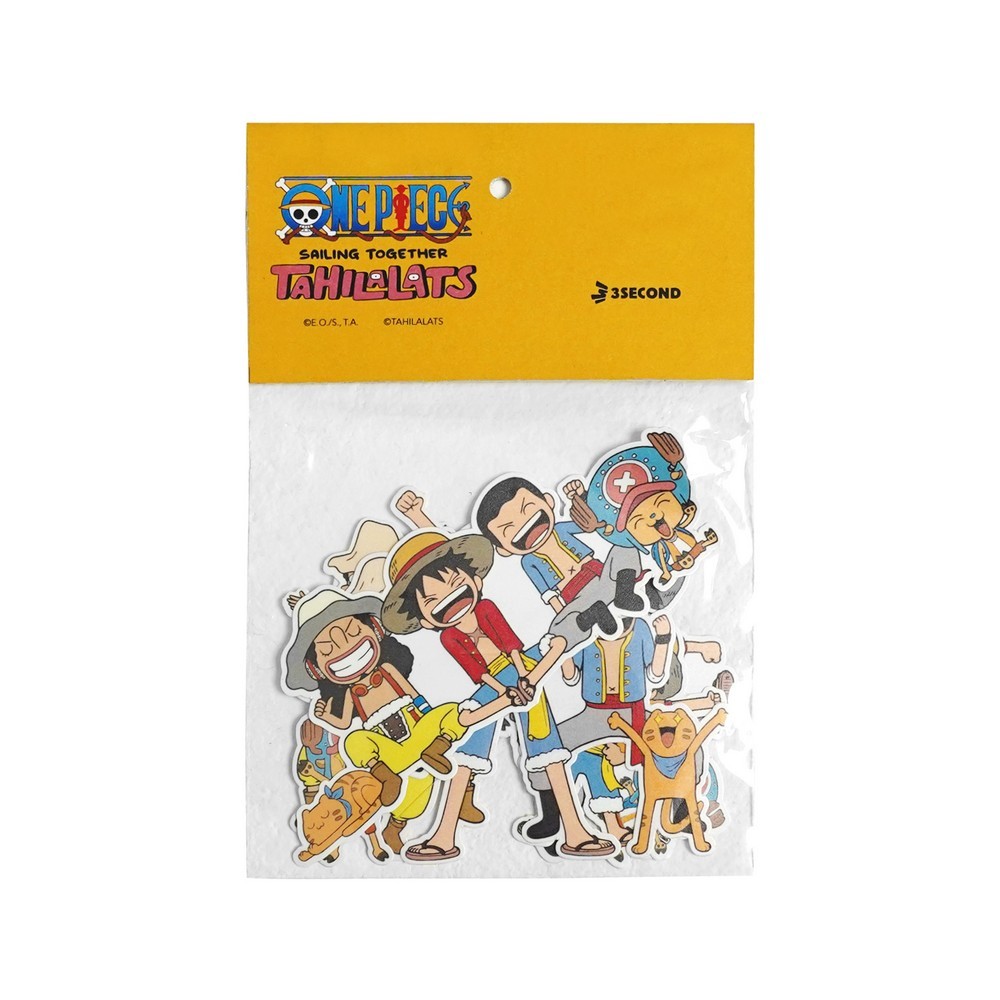 3second x One Piece x Tahilalats Bologna Sticker Pack 361124 | Shopee ...