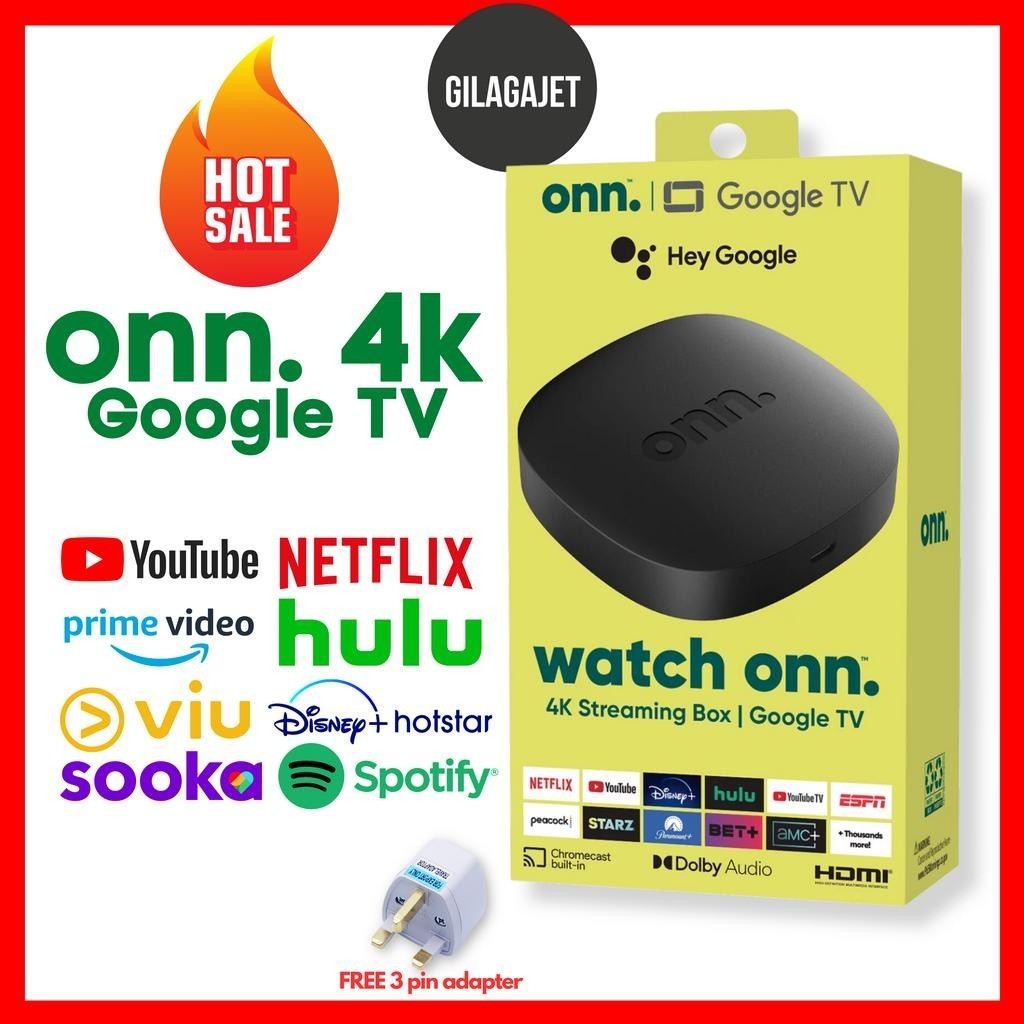 Onn 4K Pro | Onn 4K 2023 | Onn 2K Stick | Chromecast | Onn 4K Casting ...