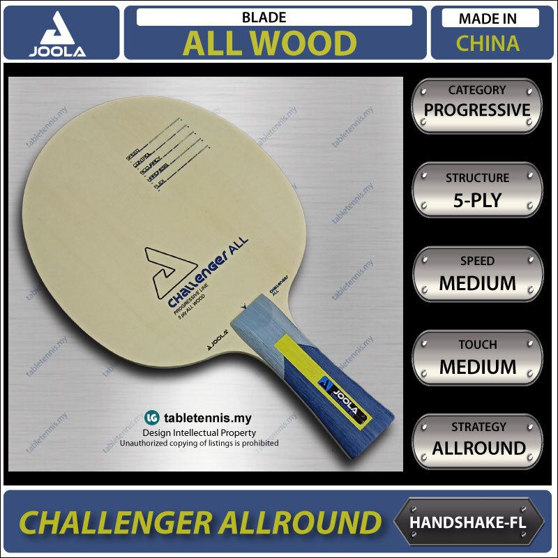 Joola Blade challenger All FL All Wood Table Tennis Blade Paddle Bat ...