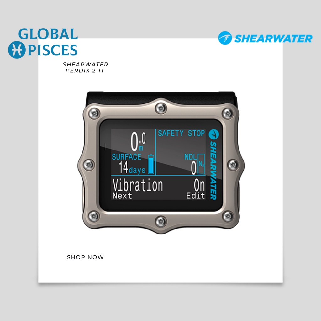 SHEARWATER PERDIX 2 Ti Diving Computer | Shopee Malaysia