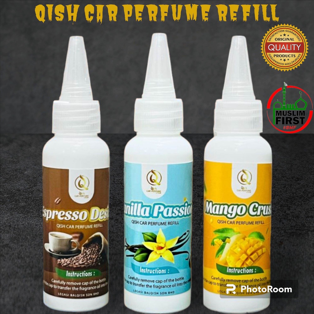 QISH CAR PERFUME REFILL 50ML | Shopee Malaysia