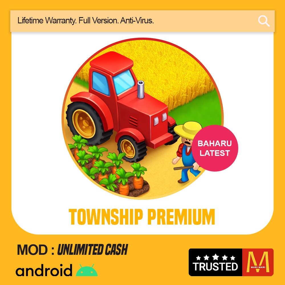 Android Game Township рџ ґ Mod Apk Lifetime Warranty Shopee Malaysia