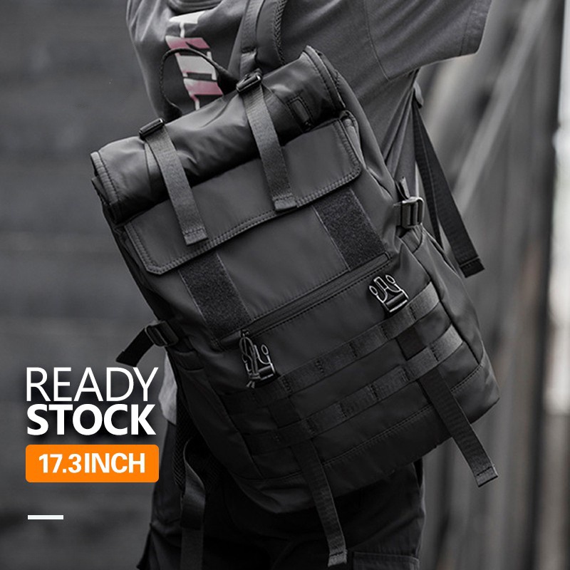 3 in 1 Sports Backpack man Laptop Backpack 17.3 inch Expansion rolltop ...