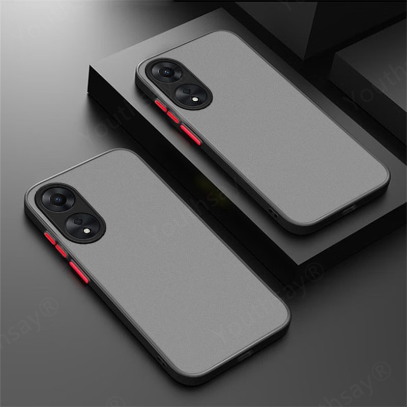 For Oppo A38 Casing For Oppo A18 A58 A38 A78 A98 4g 5g Matte Phone Case