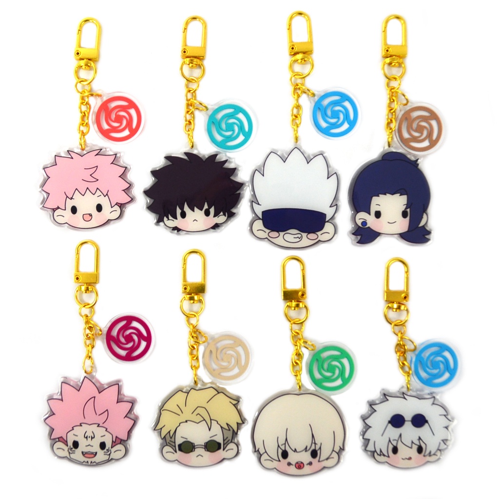 Jujutsu Kaisen Gojo Satoru Cute Key Chains Keyrings Key Pendants ...