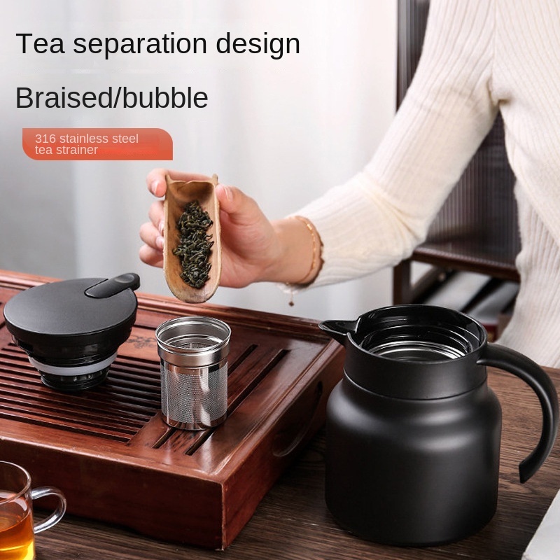 MORE COLOR 1000/1500ml 316 Thermos Stainless Steel Thermal Water Jug ...