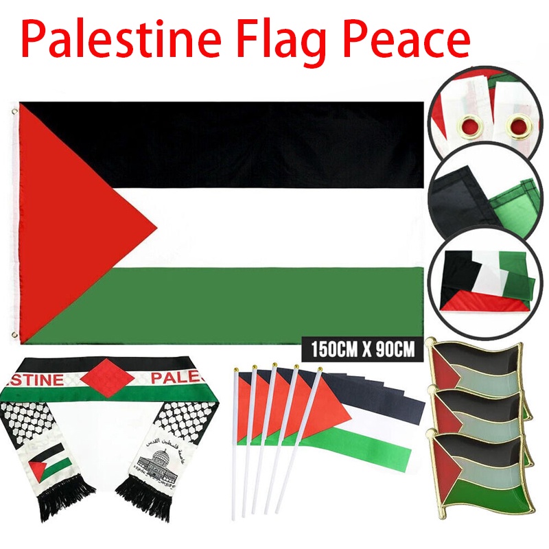 READY STOCK Larger 150*90cm Flag Palestine | Bendera Palestin Palestina ...