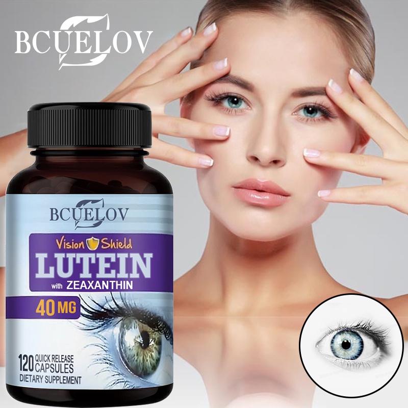 Lutein 40 mg and Zeaxanthin 120 capsules (improves sharp vision ...