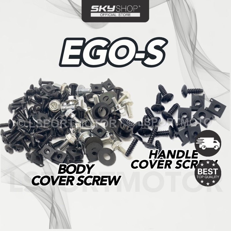 YAMAHA EGO-S COVER SCREW SET (BODY/HANDLE) EGOS (S) | Shopee Malaysia