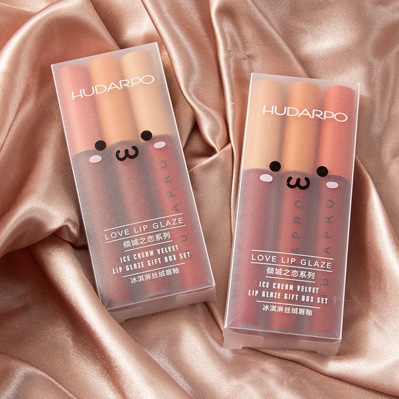 Twilight Three set Air lip glaze show white parity matte mist face ...