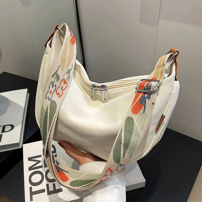 Beg Crossbody Beg Ketiak Selenodont Beg Dumpling Kapasiti Besar Gaya ...