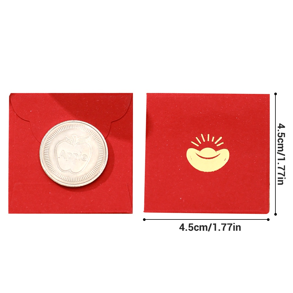 Mini Money Envelope Creative Coin Envelopes Red Packet Angpao Kids Mini ...