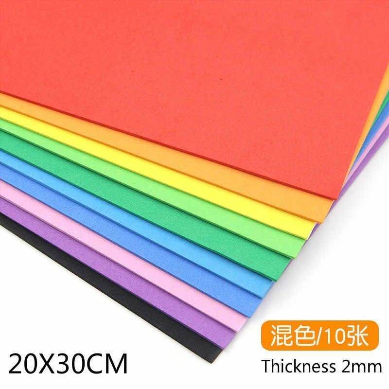A4 EVA Colour Sponge 20x30cm EVA Form Glitter or No Glitter | Shopee ...