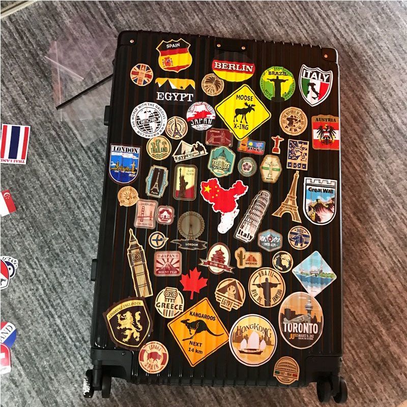 (RIMOWA STICKER) VINTAGE TRAVEL Vinyl Decal graffiti STICKERS bomb for ...