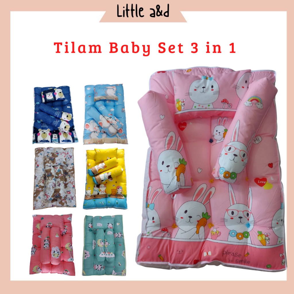 Tilam Bayi Cotton saiz BabyCot | Newborn Baby Mattress 4in1 Big Size ...