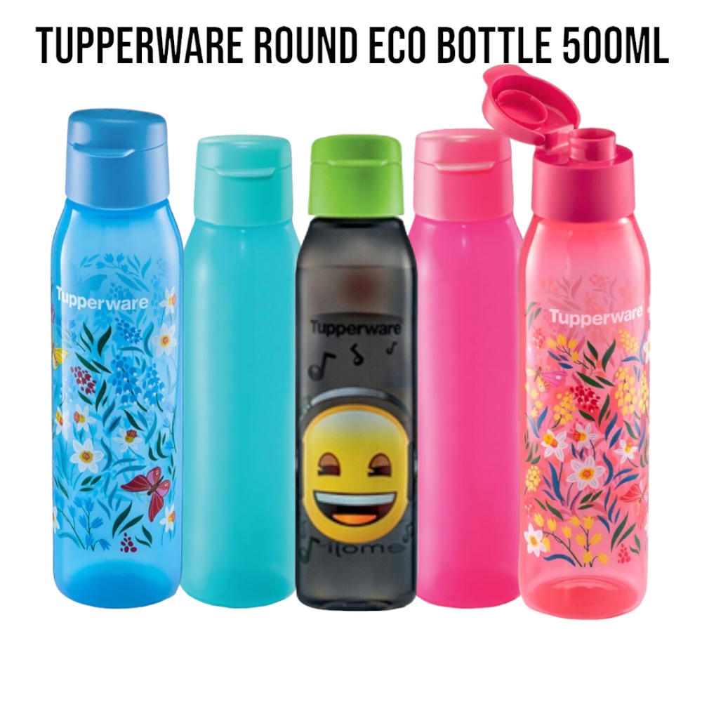 Tupperware emoji / Round Eco Bottle (1 pc) 500ml | Shopee Malaysia